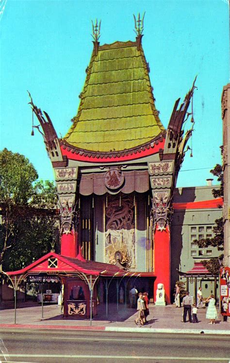 Graumans Chinese Theater 1959 Hollywood California Hollywood Los
