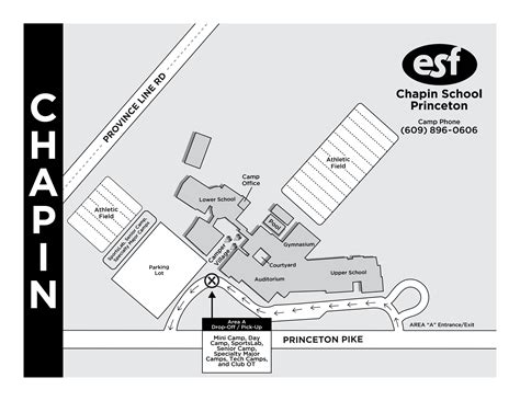 esf camps chapin school campus map by esf issuu