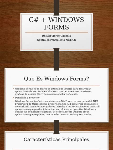 C Windows Forms Pdf Interfaces Gráficas De Usuario Software De La Aplicacion