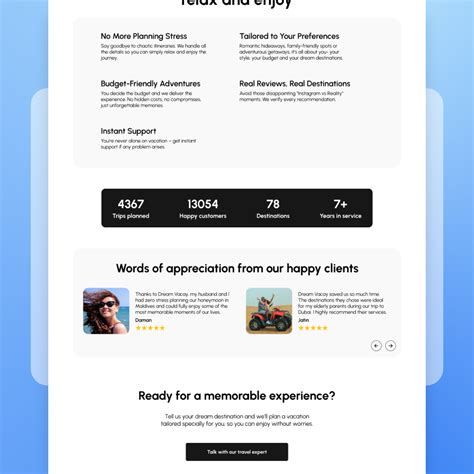 Travel Website Design By Bruvora On Dribbble