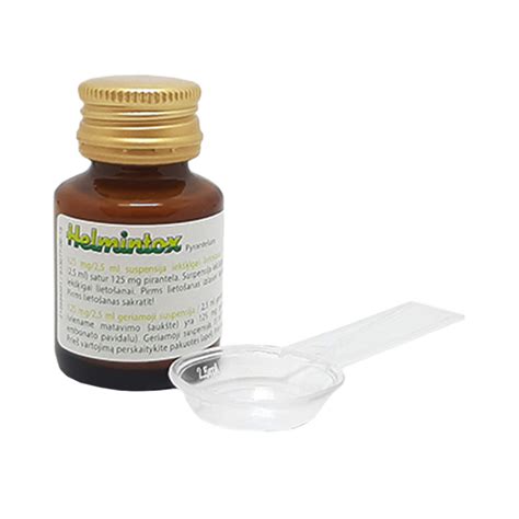 Helmintox 5 Suspensija 15 Ml Geriamoji Suspensija N1