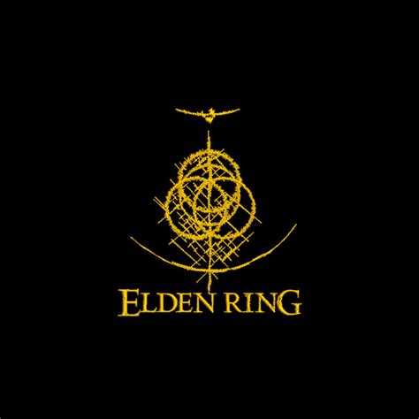 Diseño Del Logo De Elden Ring Para Bordar