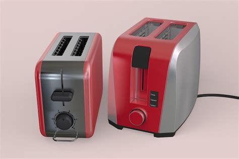 Premium Photo Toasters Set 3d Models