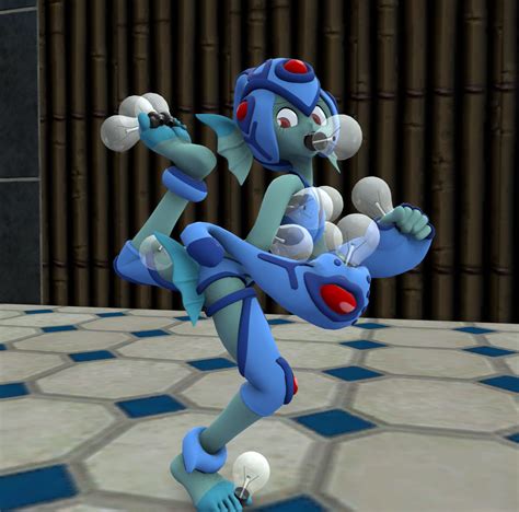 Rule 34 1girls 3d Ankle Rings Barefoot Blue Skin Bulb Digimon Digimon Species Digimon