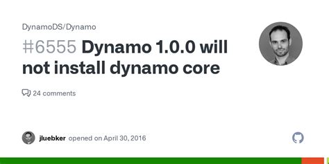 Dynamo 100 Will Not Install Dynamo Core · Issue 6555 · Dynamodsdynamo · Github