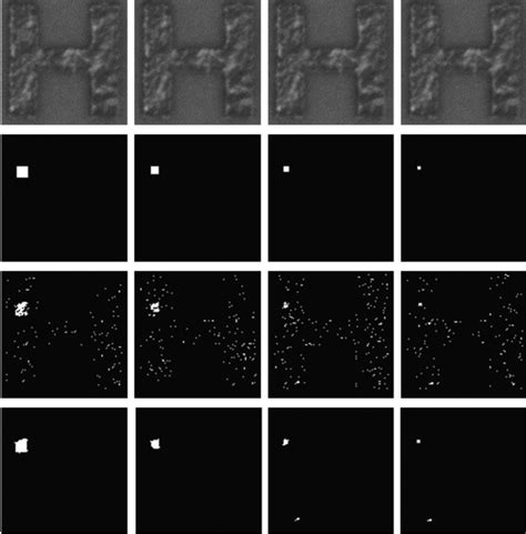 Some Examples Of Defect Detection With Different Defect Sizes From The Download Scientific