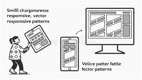Mobile Ui Vector Pattern Interface Background Design Vector Design