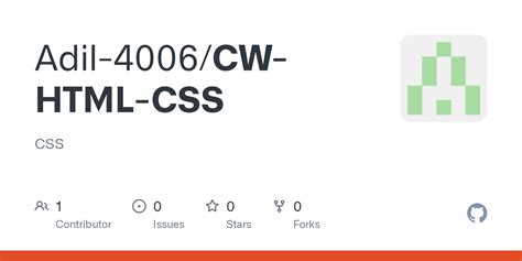 Github Adil 4006cw Html Css Css