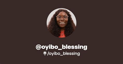 Oyibo Blessing Instagram Linktree