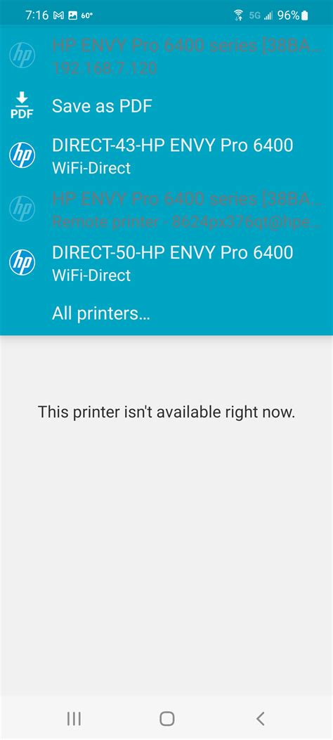 Printer Blocked Error When Trying To Print From Samsung Phon Hp Support Community 8381249