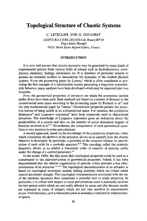 Pdf Topological Structure Of Chaotic Systems Dokumentips