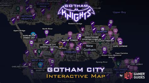 High Res Gotham City Interactive Map Rgothamknights