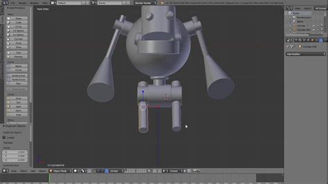 Blender Robot Modeling3 Youtube