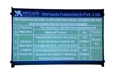 Pollution Parameter Display Mpcbcpcb Led Display At ₹ 84000piece In