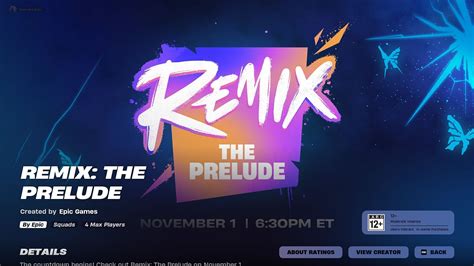When Is The Fortnite Remix The Prelude Live Event