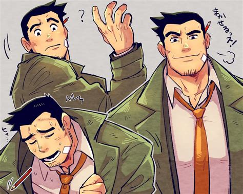 Dick Gumshoe Ace Attorney Drawn By Yowasabimechaoc Danbooru