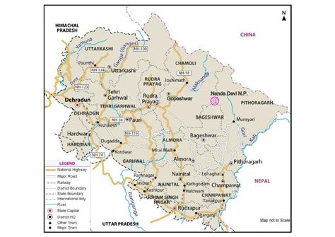 Nanda Devi Biosphere Reserve Map Nanda Devi Biosphere Reserve Map