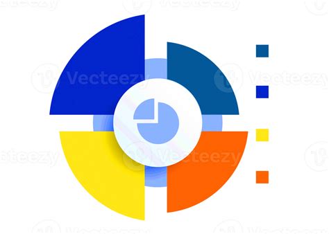 Four Steps Colorful Circle Object For Infographic Template 12375920 Png