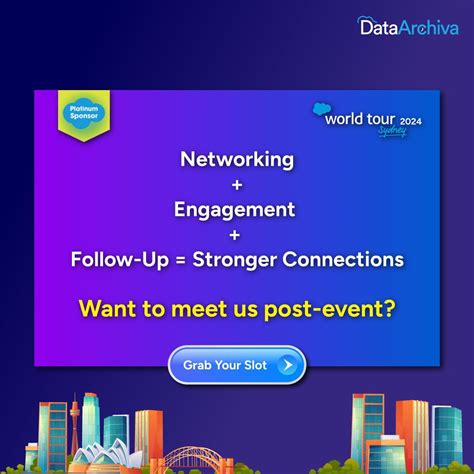 Dataarchiva On Linkedin Salesforcetour Salesforce Dataarchiva Sydney Postevent Connections…