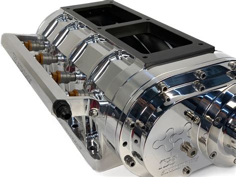 6 71 Billet Efi Injector Case With High Helix Billet Rotors 6pt