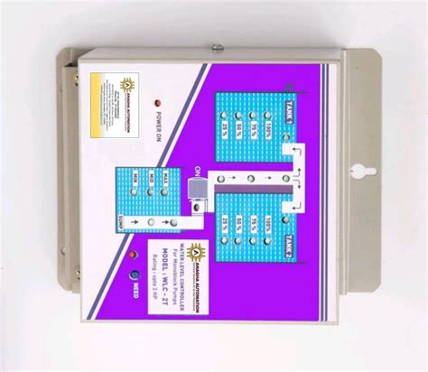 Dual Water Tank Level Controller Single Motor Panel At ₹ 4499piece In