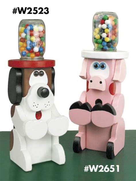 Wooden Gumball Machine Pattern