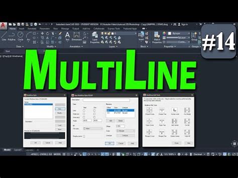 Learn 14 | Multiline Multiline Style Multiline Edit in AutoCAD DEEPAK VERMA - Mind Luster