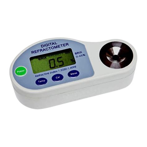Refractómetro Digital Portátil 0 35 Brix Con Atc Cis Lab