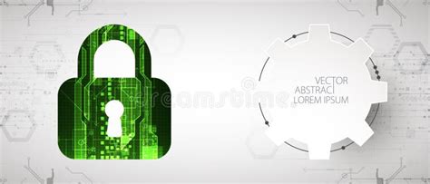 Data Security Illustrates Cyber Data Or Information Privacy Idea Color