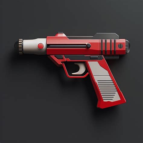 3d Blaster Icon Toy And Fun Illustration Logo Premium Ai Generated Image