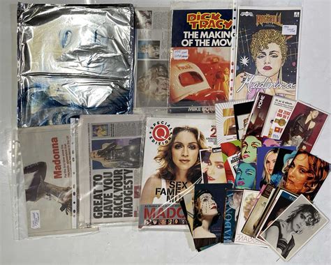 Lot 489 Madonna Memorabilia Inc Sex Book