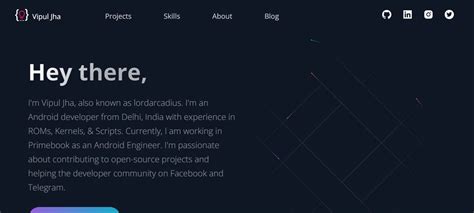 Inspiring React Portfolio Templates For