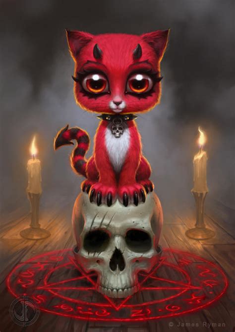 Devil Kitty By Jamesryman On Deviantart