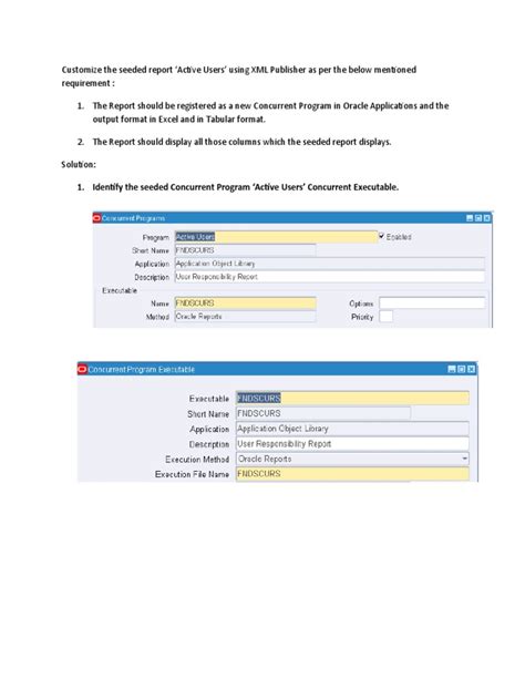 Xml Publisher Customization Of A Seeded Oracle Apps Report Pdf