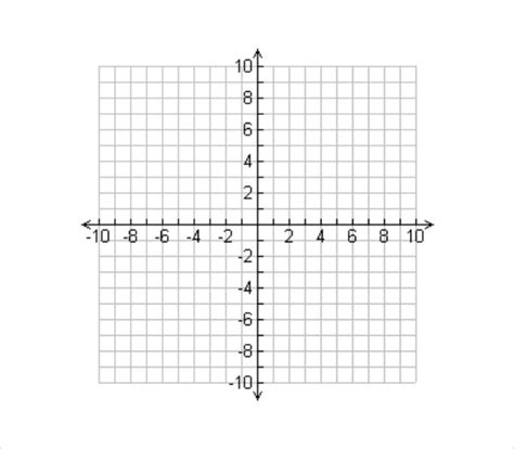 Printable Numbered Graph Paper