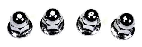 Volvo License Plate Bracket Nuts Set Of 4 Voluparts