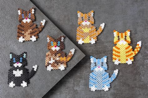 Cat Perler Bead Design