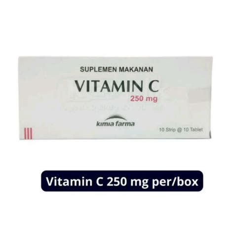 Jual Vitamin C 250mg Kimia Farma Shopee Indonesia
