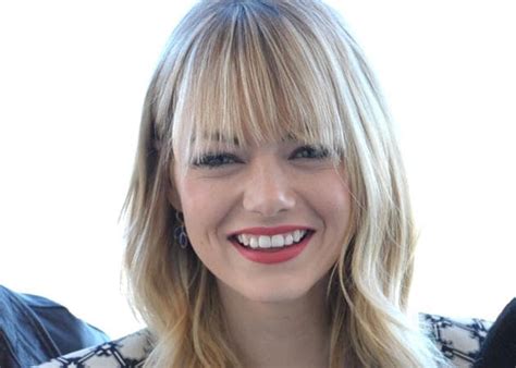 Emma Stone Bangs 2022