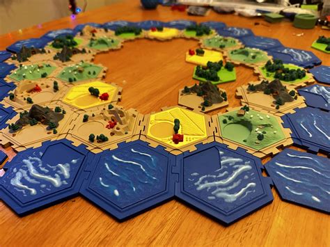 Complete Catan Set With 5 6 Player Remixed By Billy Bob Makerworld