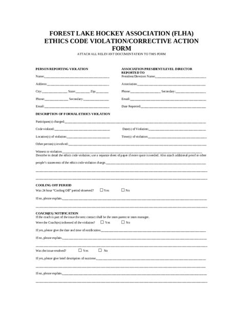 Additional Flha Board S Doc Template Pdffiller