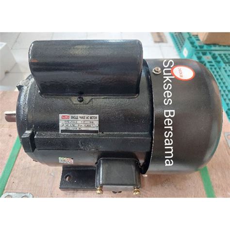 Jual Dinamo Elektro Motor Bartex 1hp 1phase 1400rpm 2800rpm Shopee