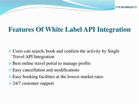 ppt white label api integration company powerpoint presentation free
