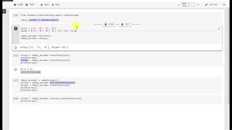 Нейронные сети Ex5 как работать с Sklearnpreprocessing Labelencoder