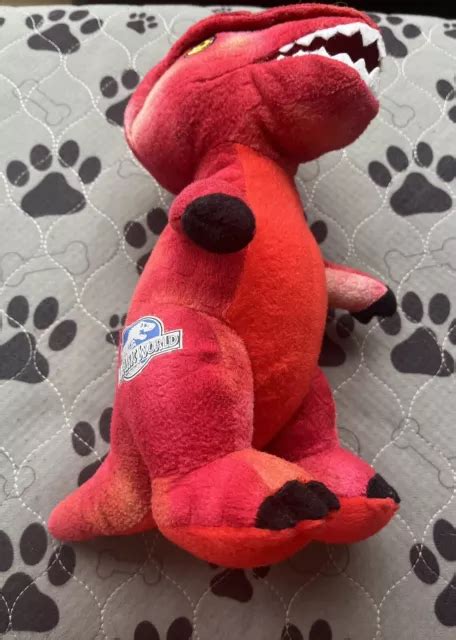 Jurassic World Soft Toy Plush Velociraptor Red 10 Film Park Jw Raptor