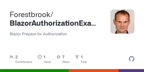 GitHub Forestbrook BlazorAuthorizationExample Blazor Prepare For Authorization
