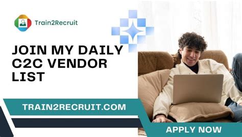 c2c vendor list remote it jobs in usa by train2recruit medium