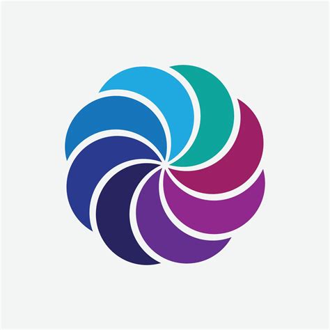 Multicolor Circle Logo 41305338 Vector Art At Vecteezy