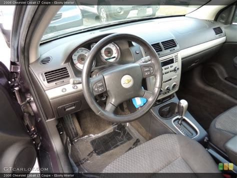 Ebony Interior Dashboard For The 2006 Chevrolet Cobalt Lt Coupe