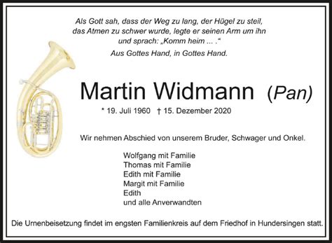 Traueranzeigen Von Martin Widmann Schwaebischede Trauerportal